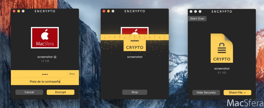 Encrypto: Sencilla herramienta para encriptar archivos